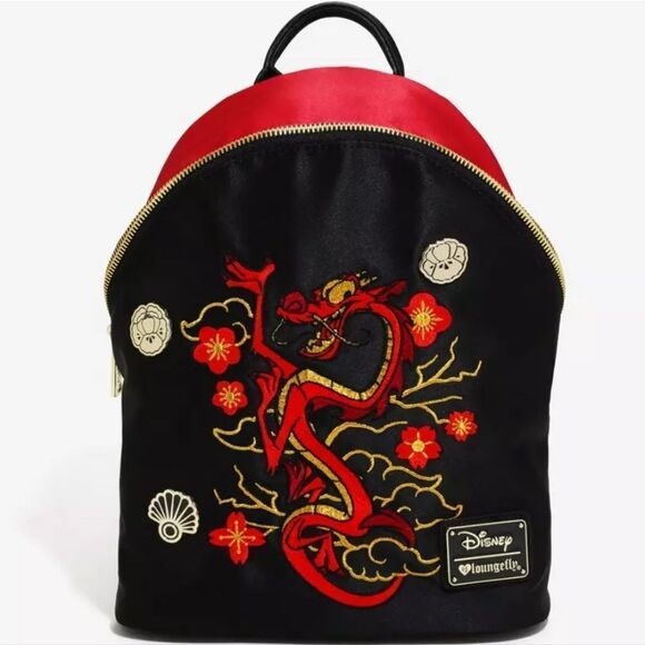 Loungefly | Bags | Loungefly Disney Mulan Mushusatin Mini Backpack ...